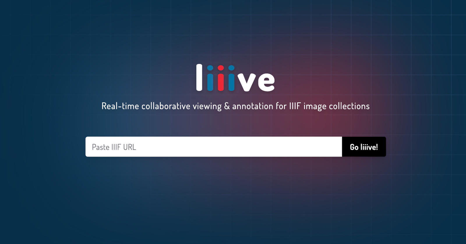 liiive | Real-time Collaborative Annotation for IIIF Collections